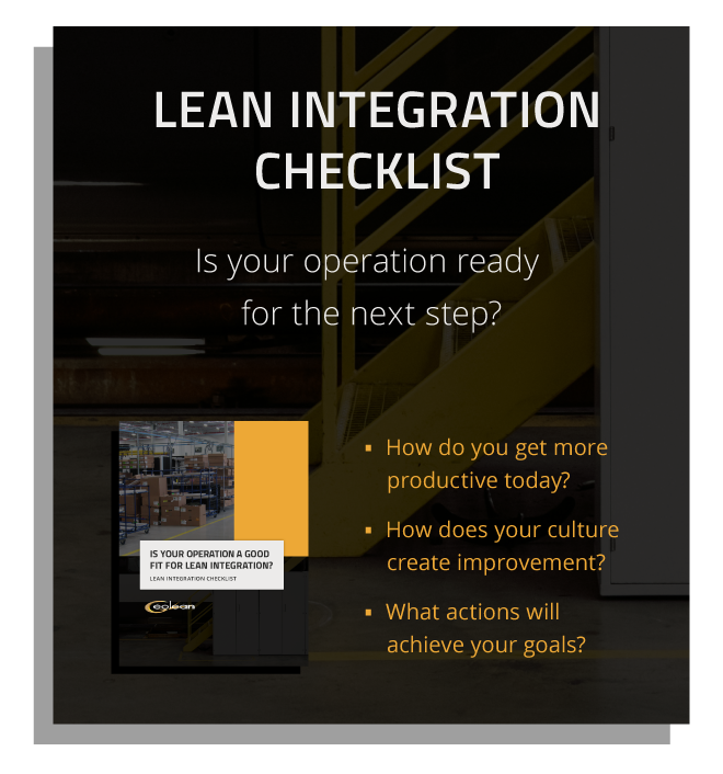 Lean Integration Checklist